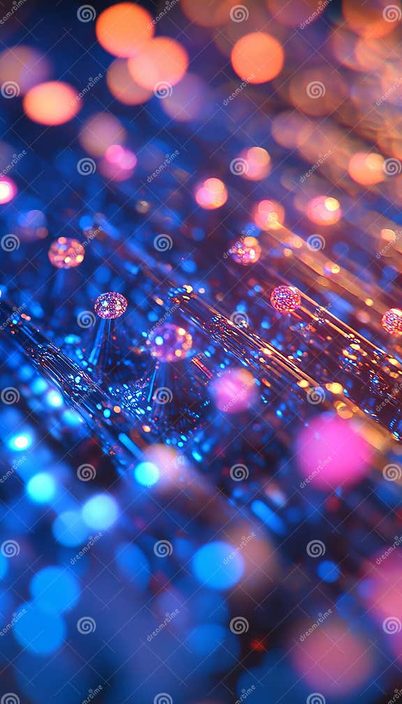 Realistic Depiction of Qubits in a Quantum Computer an Abstract ...