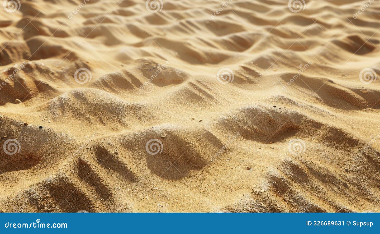 Realistic Desert Sand Texture With Fine Details And Warm Sunrise Light ...