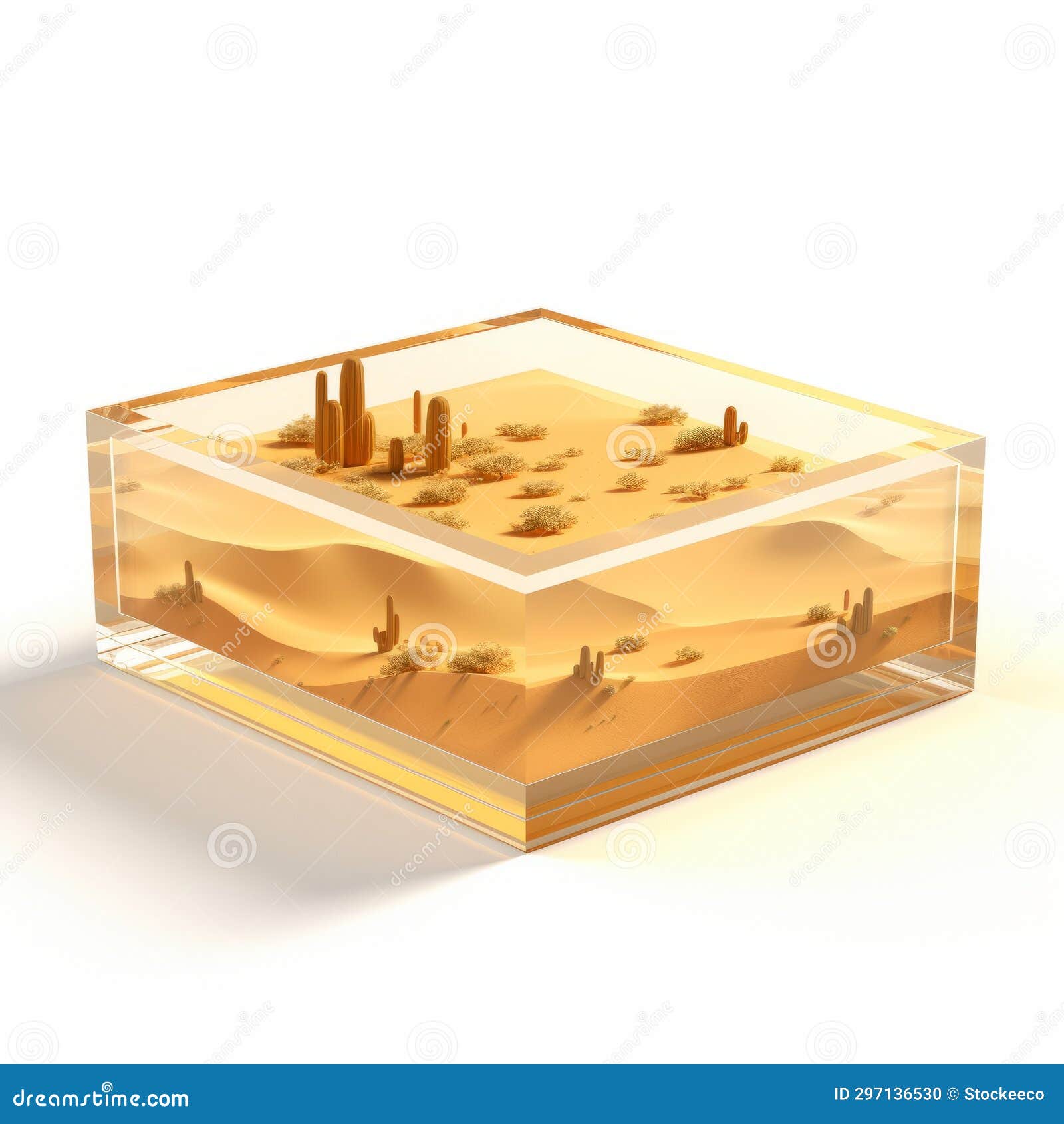 Realistic Desert Scenery Model with Detailed Architectural Elements ...