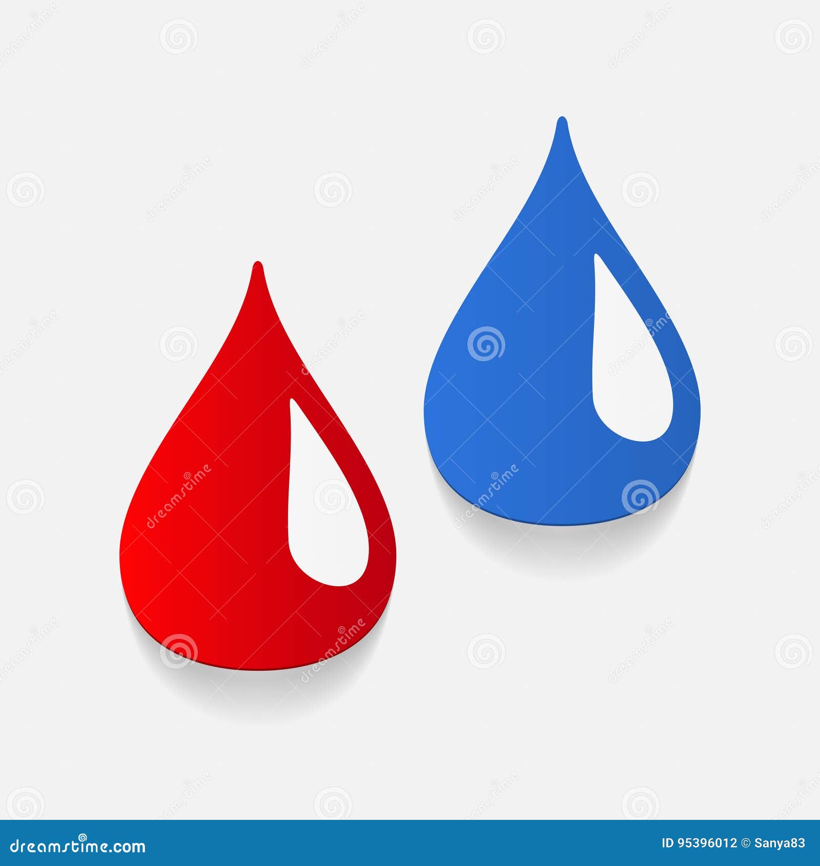 Realistic Design Element: Drop Stock Vector - Illustration of realistic ...