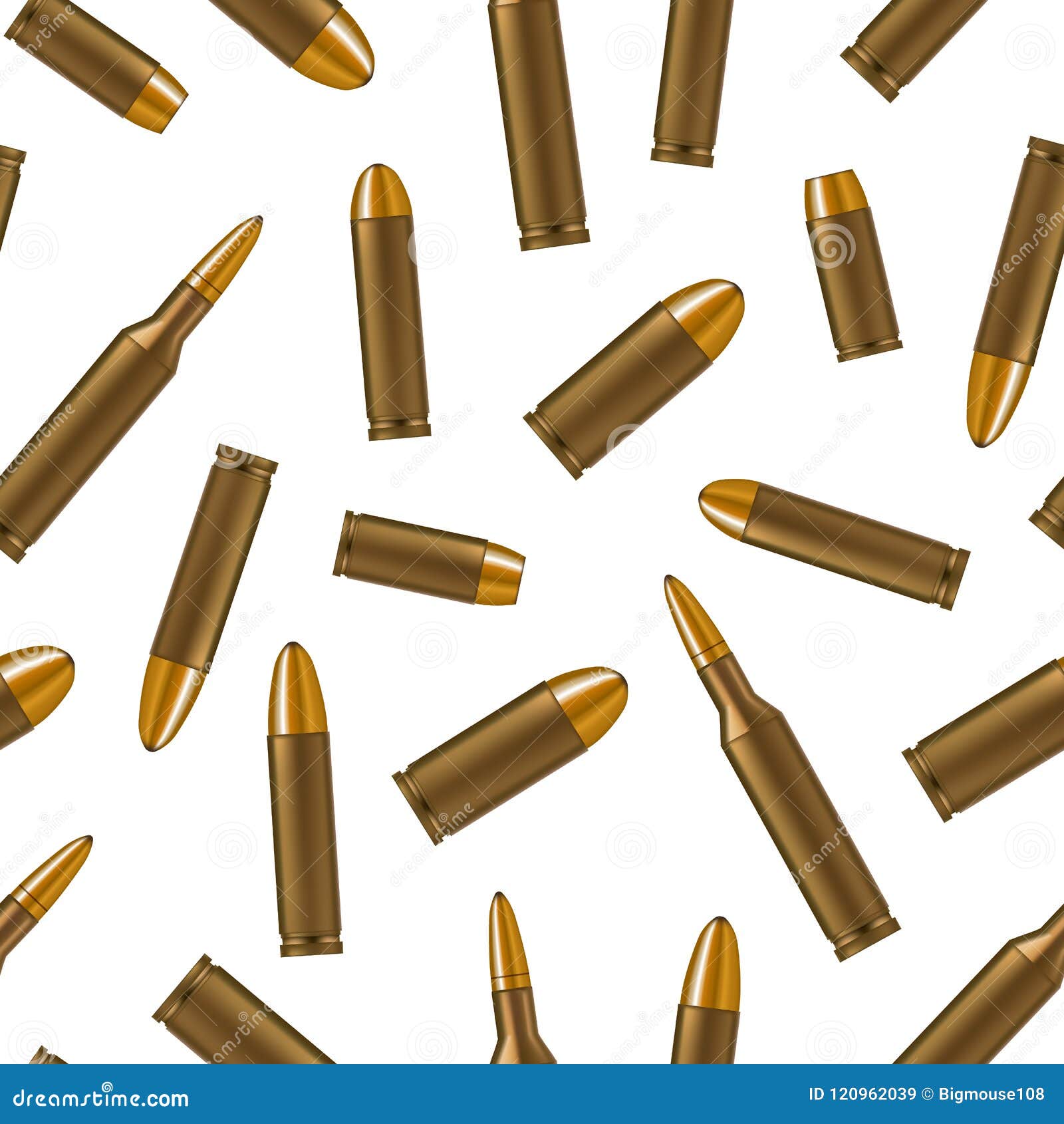 45 Caliber Gun Vector | CartoonDealer.com #2266840