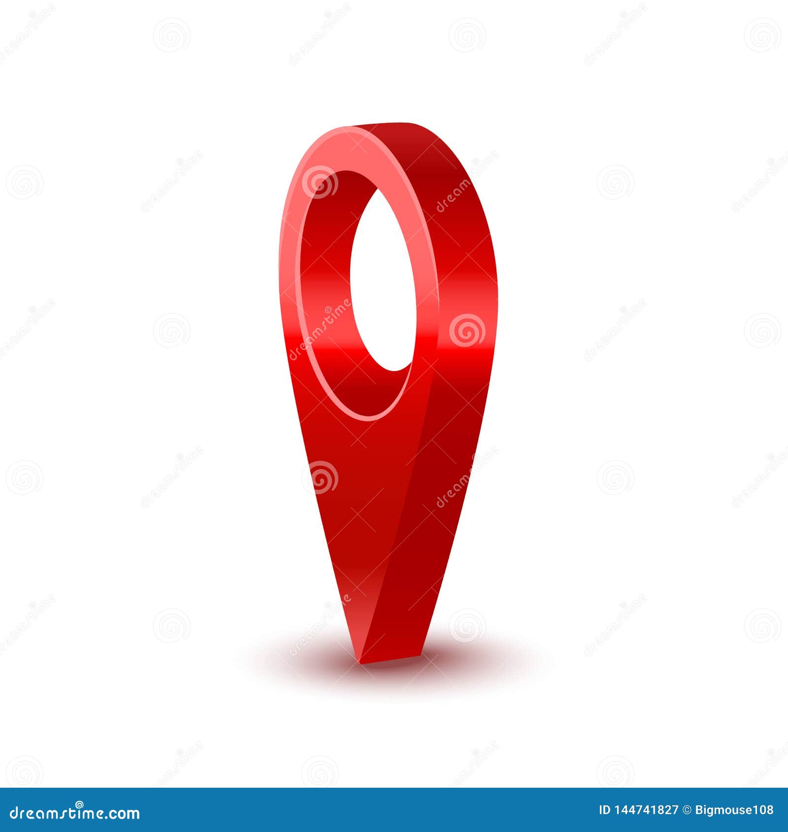 Realistic Detailed 3d Red Map Pointer Pin. Vector Stock Vector ... Realistic Detailed 3d Red Map Pointer Pin. Vector Stock Vector ...