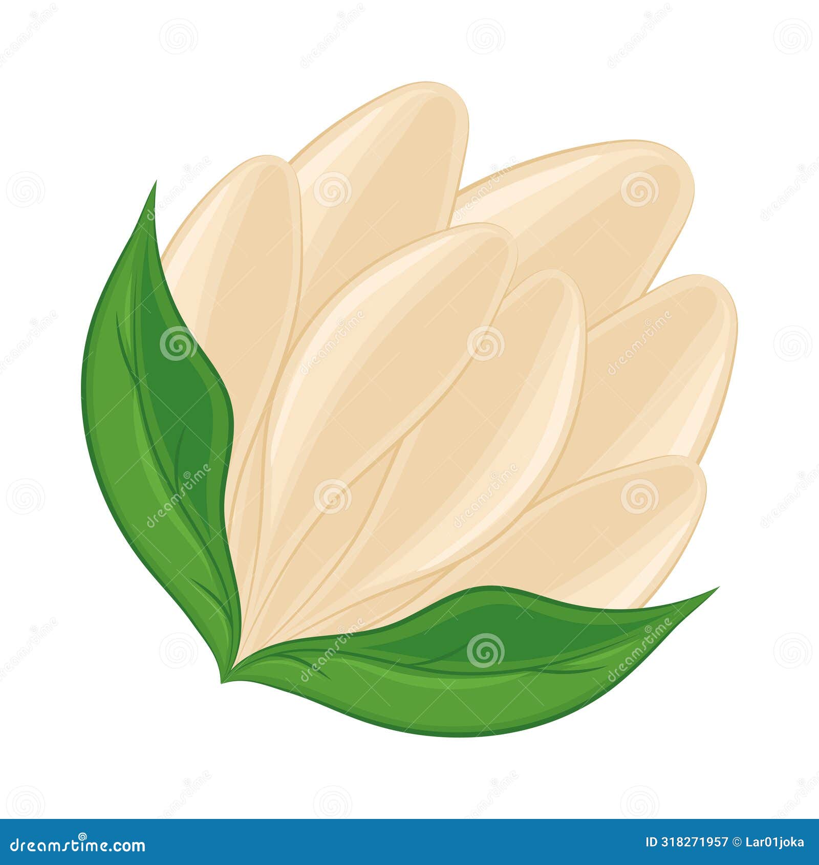Realistic Detailed Flower Vector Stock Vector - Illustration of nature ...