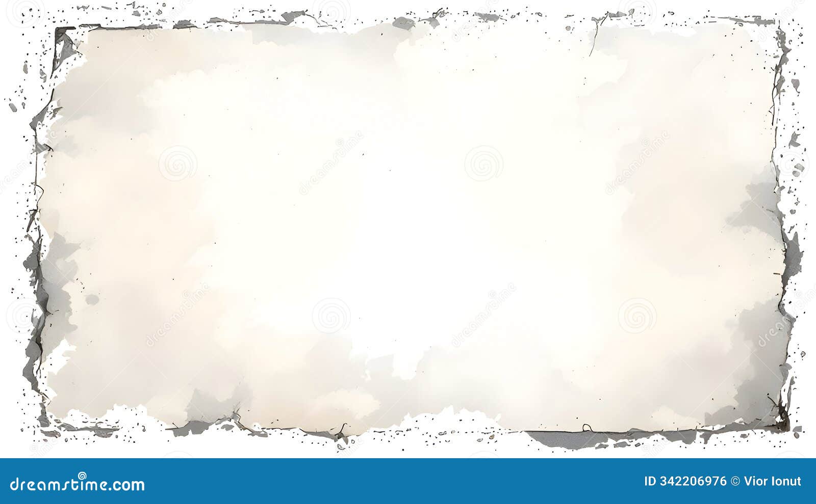 Old School Table with Random Frame Detailed Illustration Stock ...