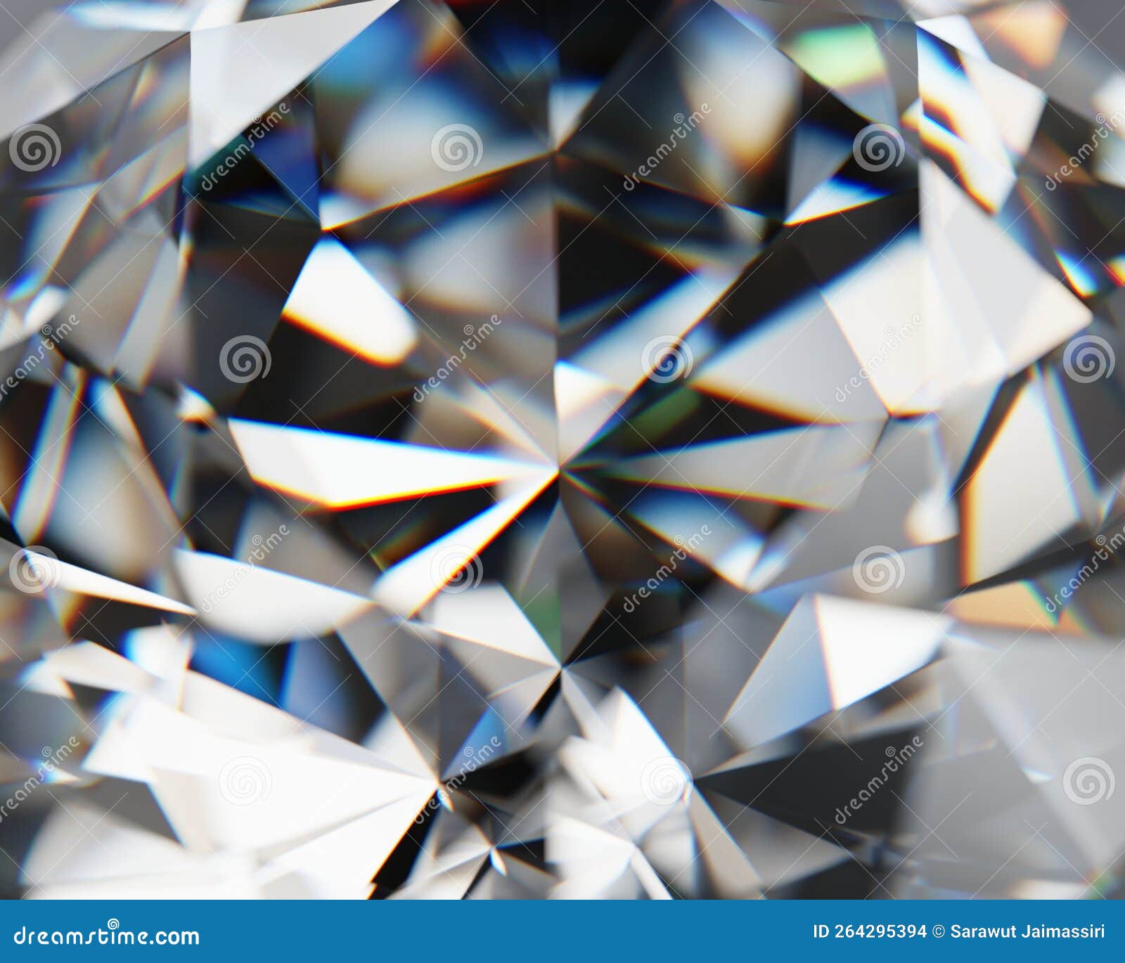 Realistic Diamond Crystal with Caustic Close Up Texture Background 3D ...