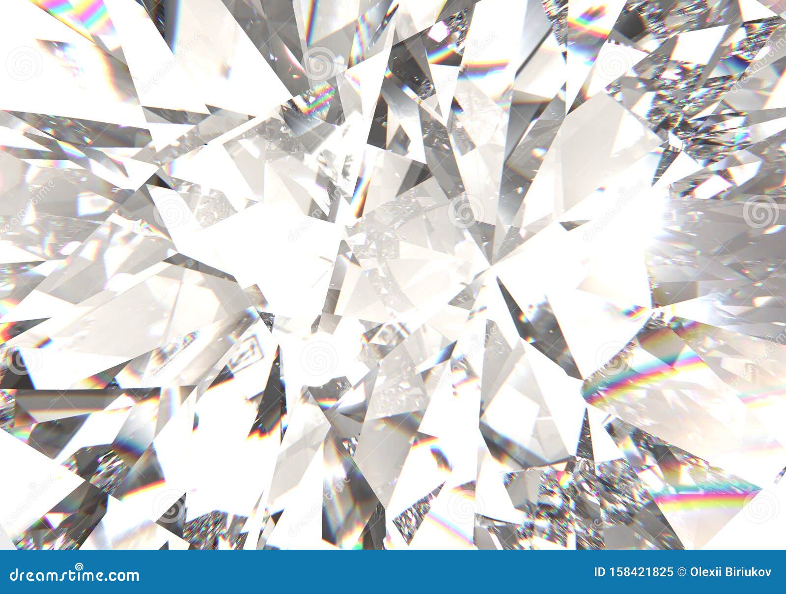 Sparkling Diamond Texture