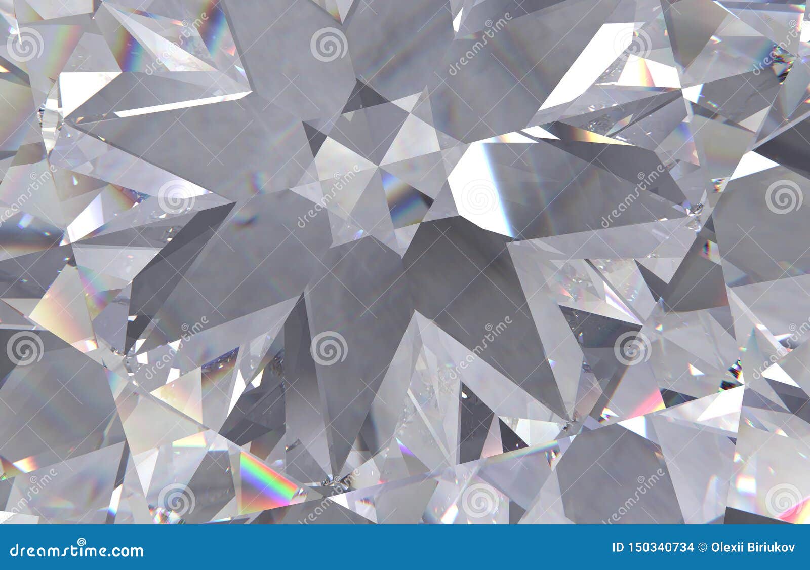 Seamless Diamond Pattern - Illustration of Crystallic Background Stock ...
