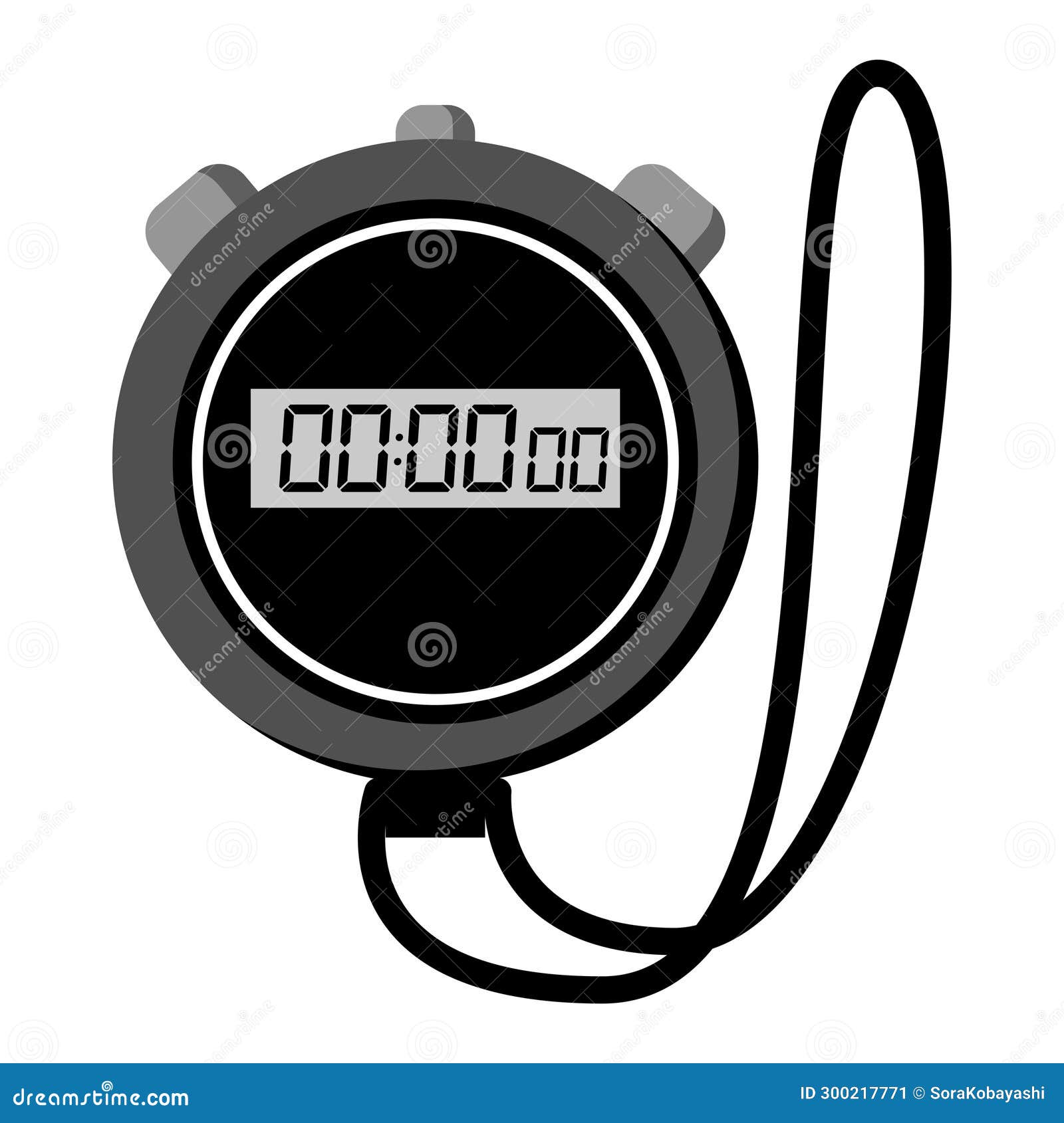 Digital Stopwatch Vector Illustration | CartoonDealer.com #14498944 Digital Stopwatch Vector Illustration | CartoonDealer.com #14498944