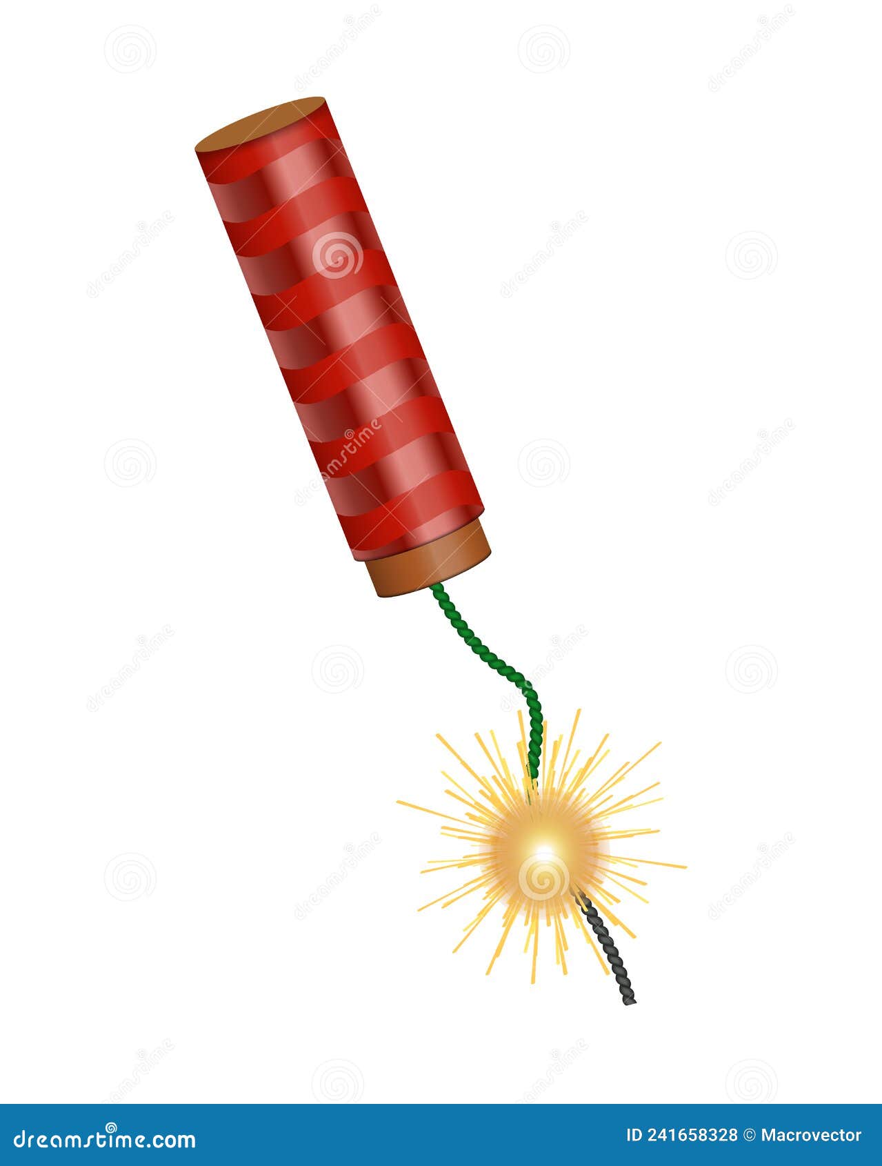 Realistic Diwali Firecracker Composition Stock Vector - Illustration of ...