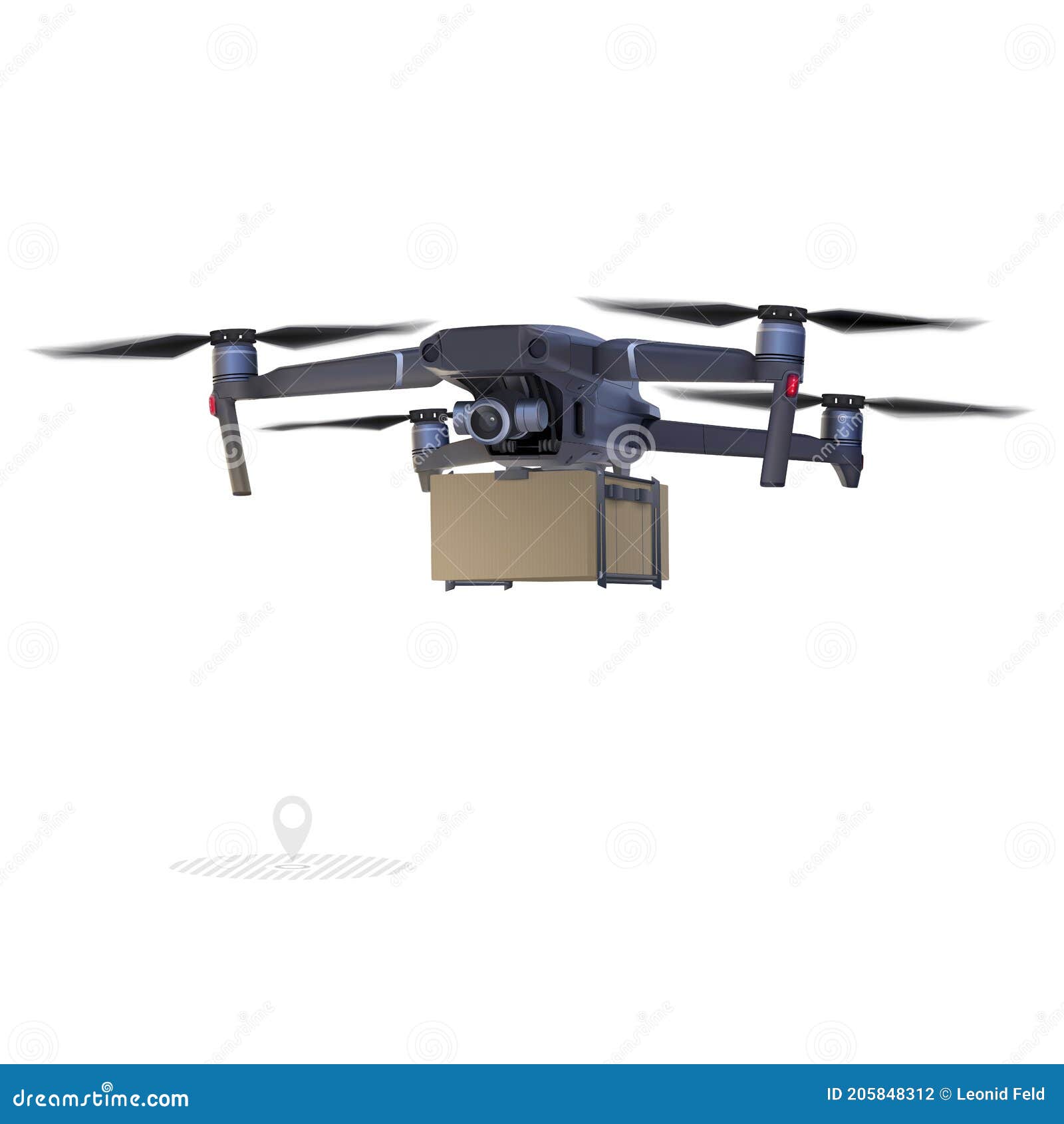 Realistic Drone Bee On White Background. Western Honey Bee Or European ...