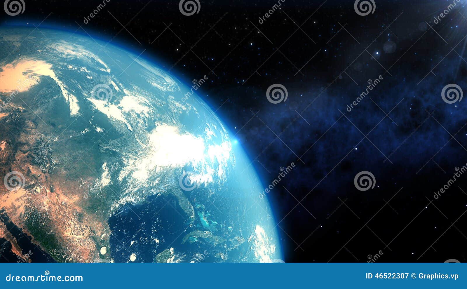 Realistic Earth Closeup Renders Royalty-Free Stock Photography ...