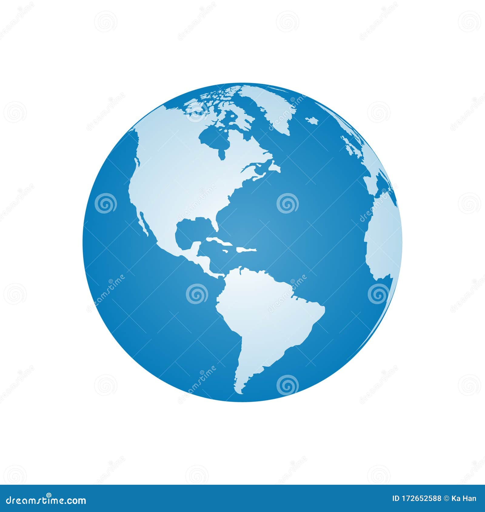 Realistic Earth Vector for Illustration Stock Vector - Illustration of ...