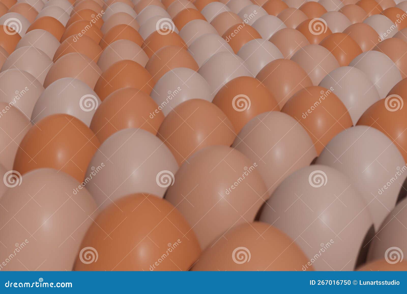 Realistic Egg 3d Render Illustration Stock Illustration - Illustration ...