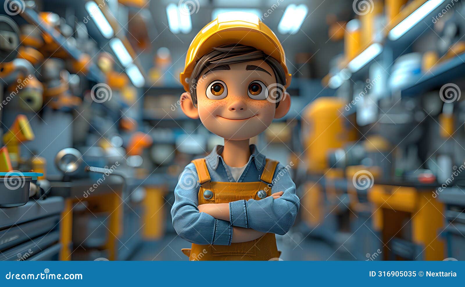 Realistic Electrician Illustration for Designers - Professional Worker ...