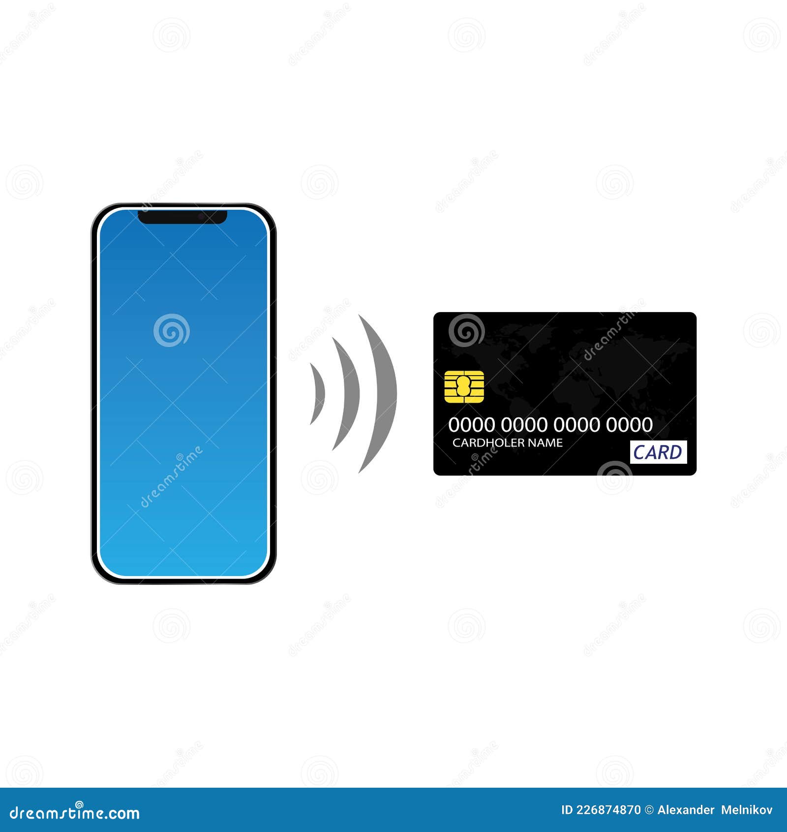 Realistic Electronic Payment Money Icon. Vector Illustration Eps 10 ...