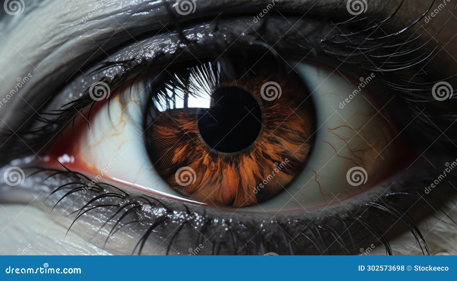 Super Realistic Penguin Eye in Cryengine Style Photography Installation ...