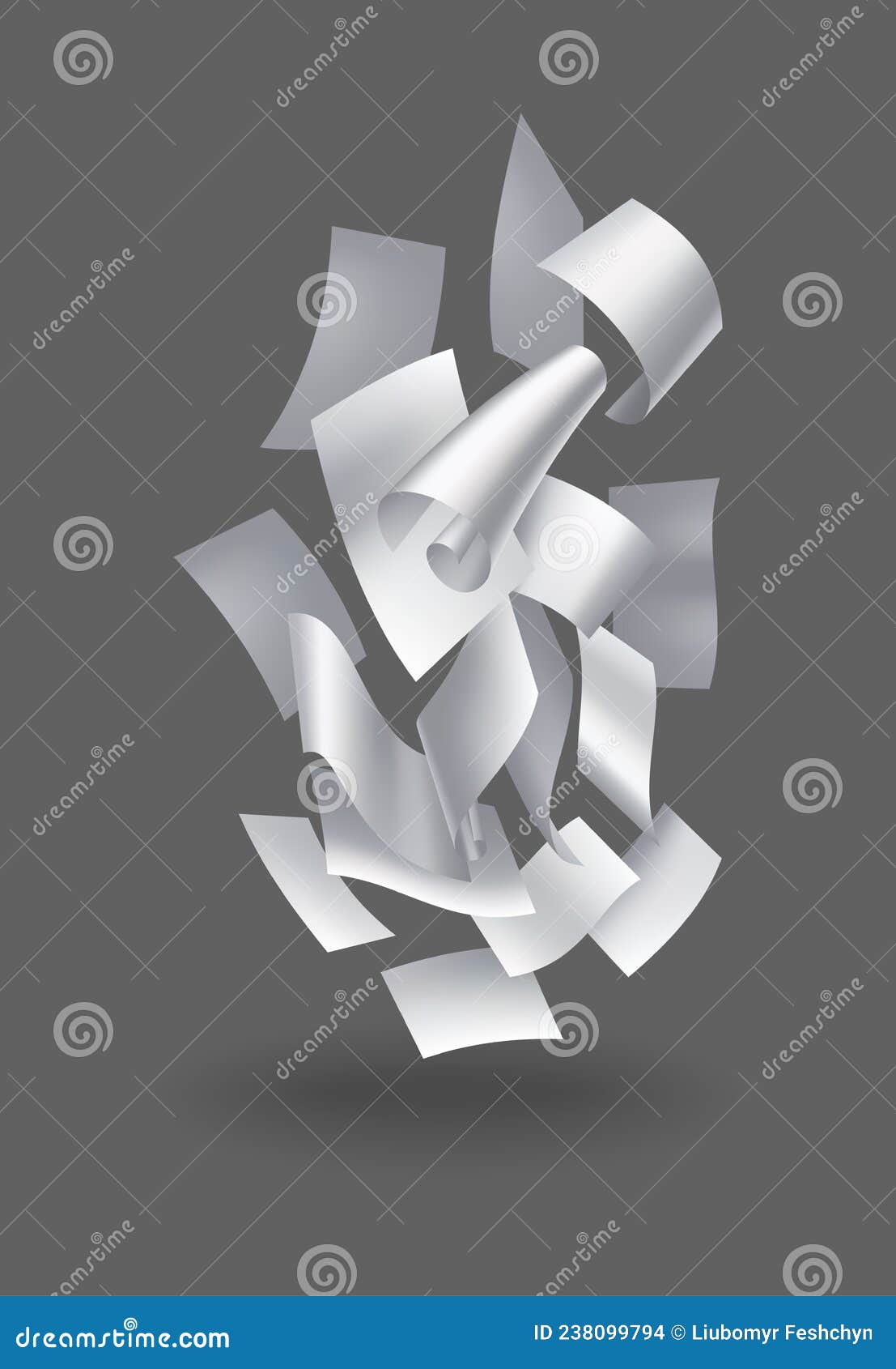 Falling Paper Currency To Wad Of Money. Bunch Of Cash With Gold Coins ...