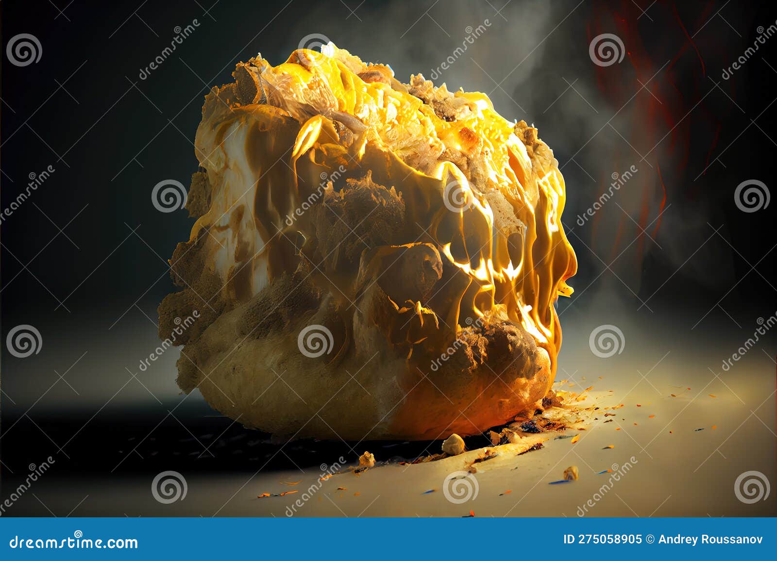 Realistic Fatberg 3d. AI Generated Stock Illustration - Illustration of ...