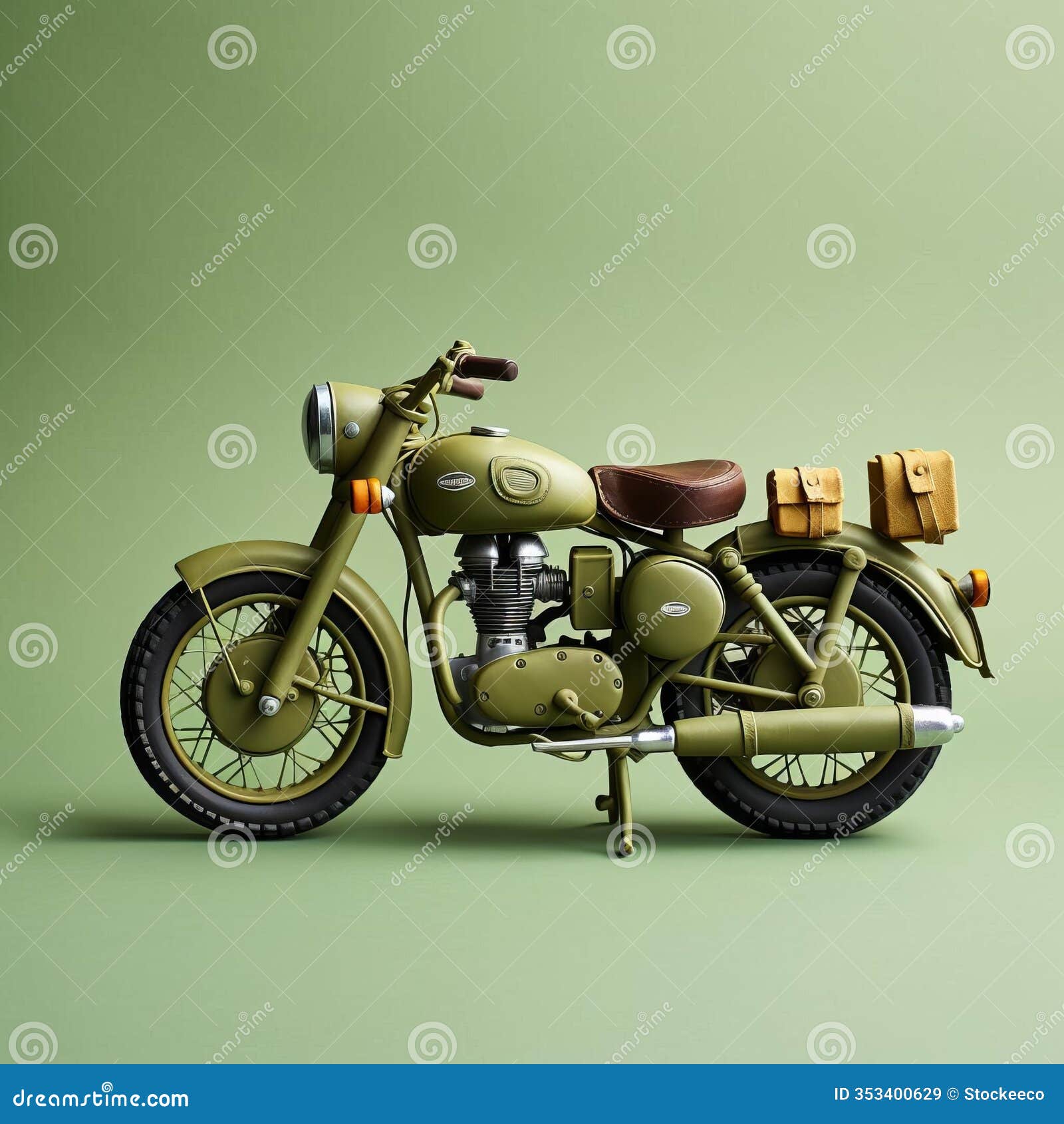 Realistic Felt Enfield on Solid Color Background Design Stock ...