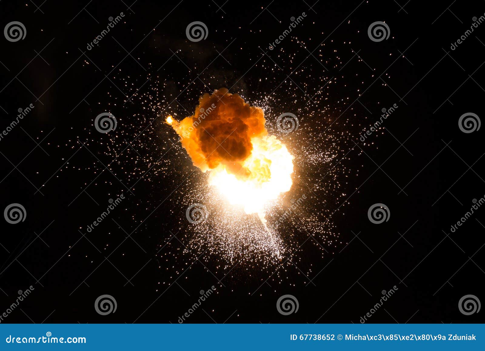 Realistic fire explosion stock photo. Image of light - 67738652
