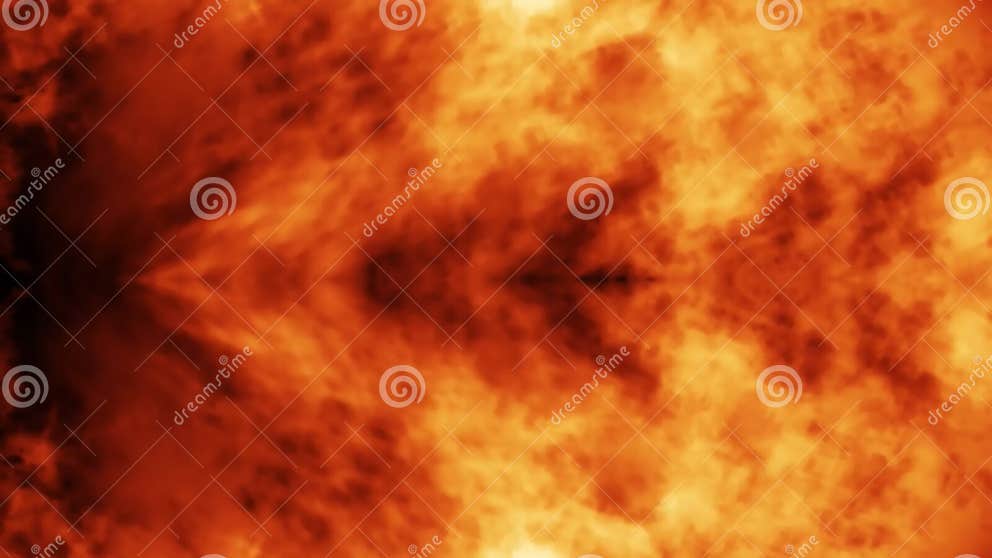 Realistic Fire Effect Backgrounds Digital Rendering Stock Illustration ...