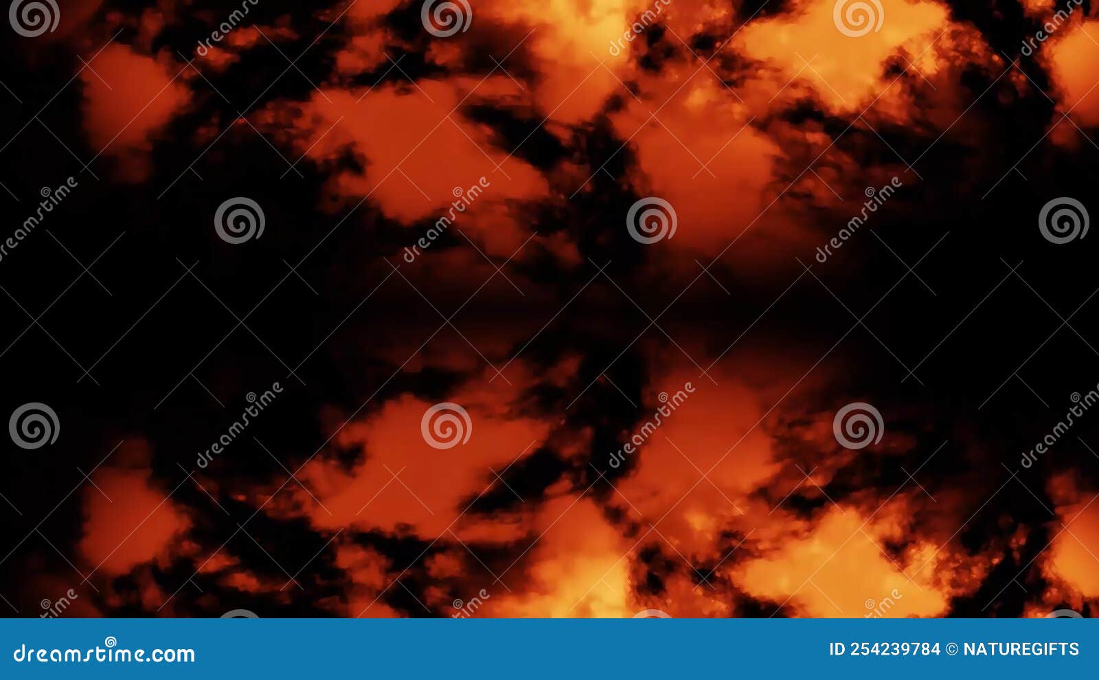 Realistic Fire Effect Backgrounds Digital Rendering Stock Illustration ...