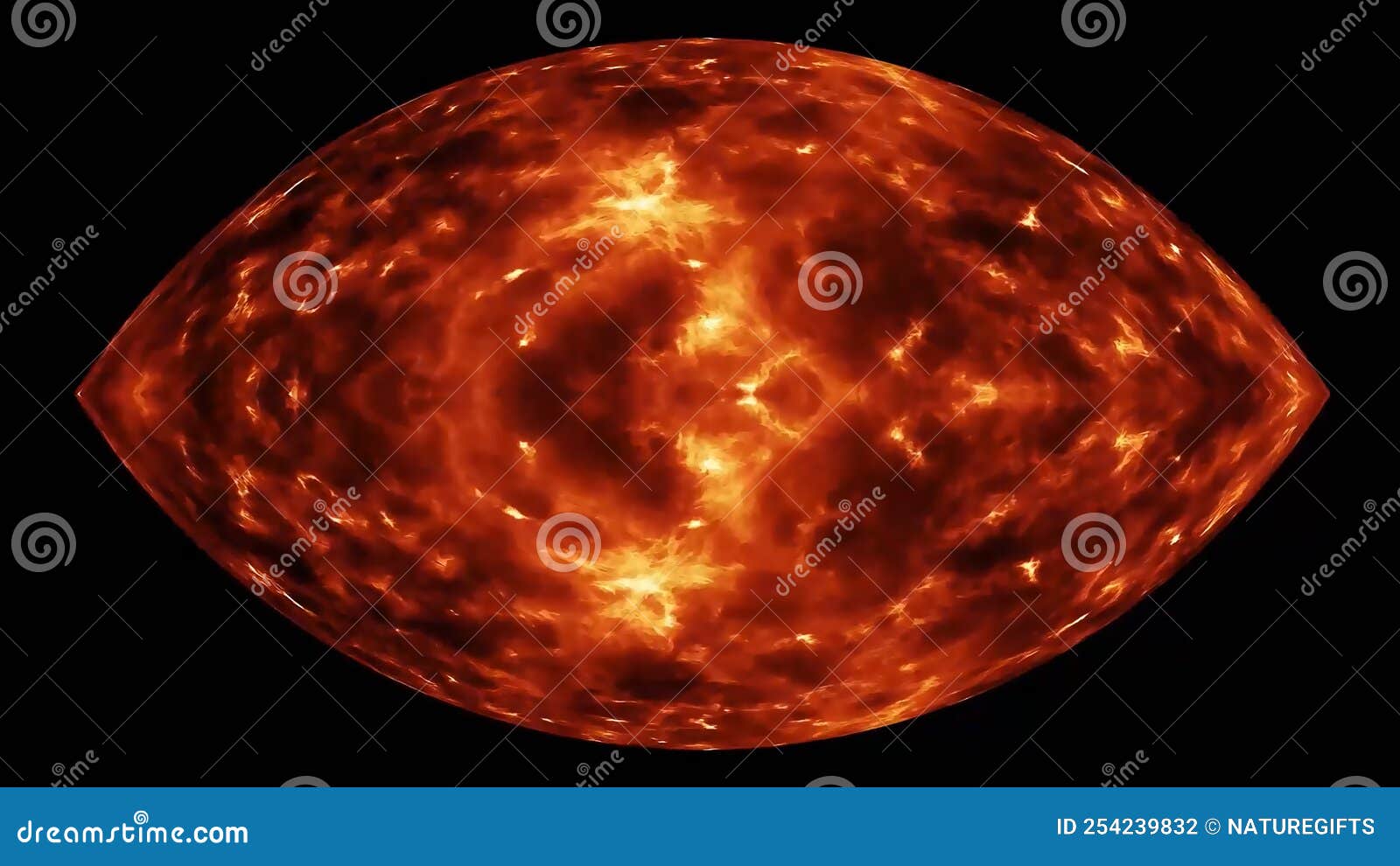 Realistic Fire Effect Backgrounds Digital Rendering Stock Illustration ...