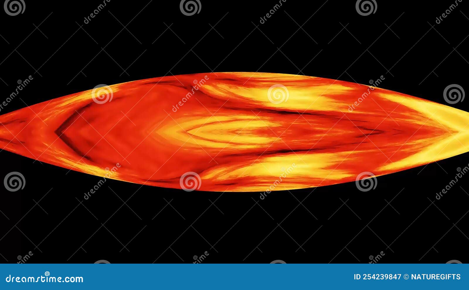 Realistic Fire Effect for Backgrounds Digital Stock Illustration ...