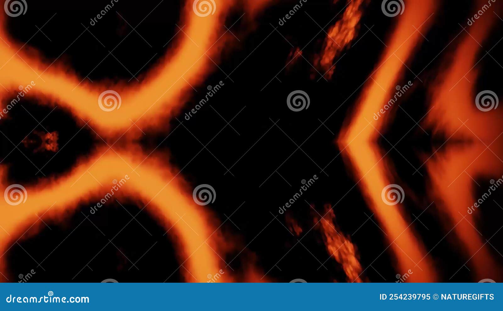 Realistic Fire Effect Backgrounds Digital Rendering Stock Illustration ...