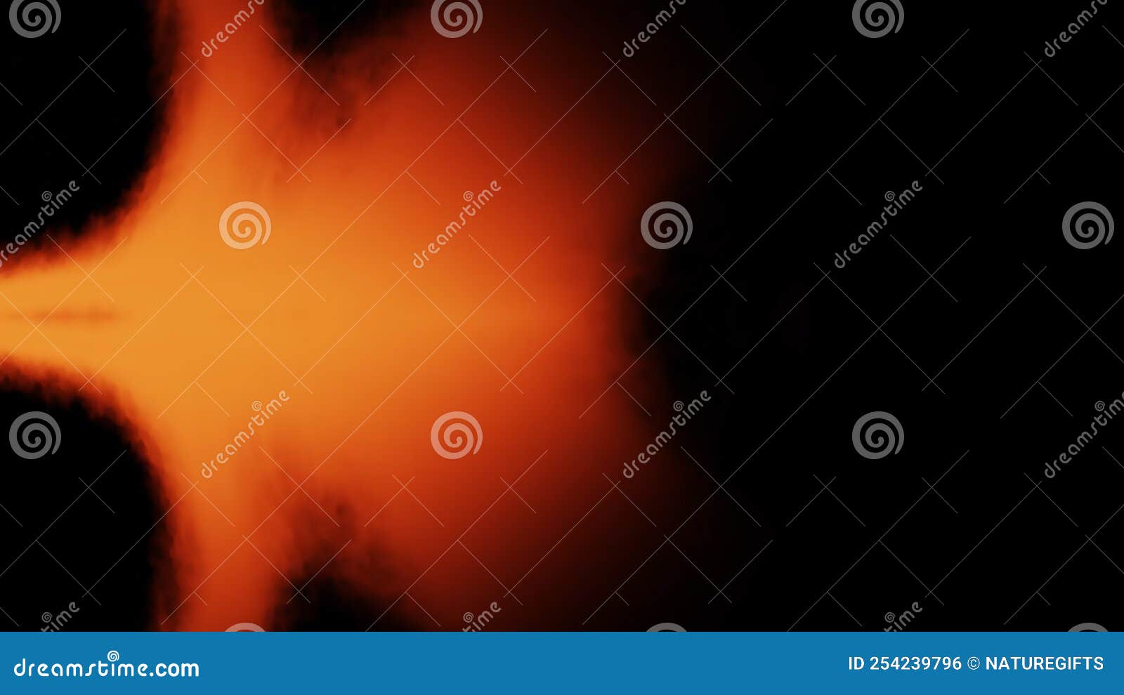 Realistic Fire Effect Backgrounds Digital Rendering Stock Illustration ...