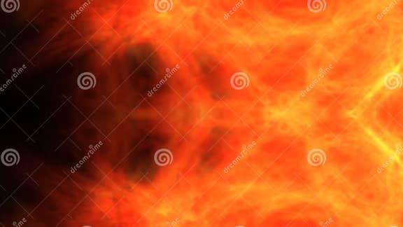 Realistic Fire Effect Backgrounds Digital Rendering Stock Illustration ...