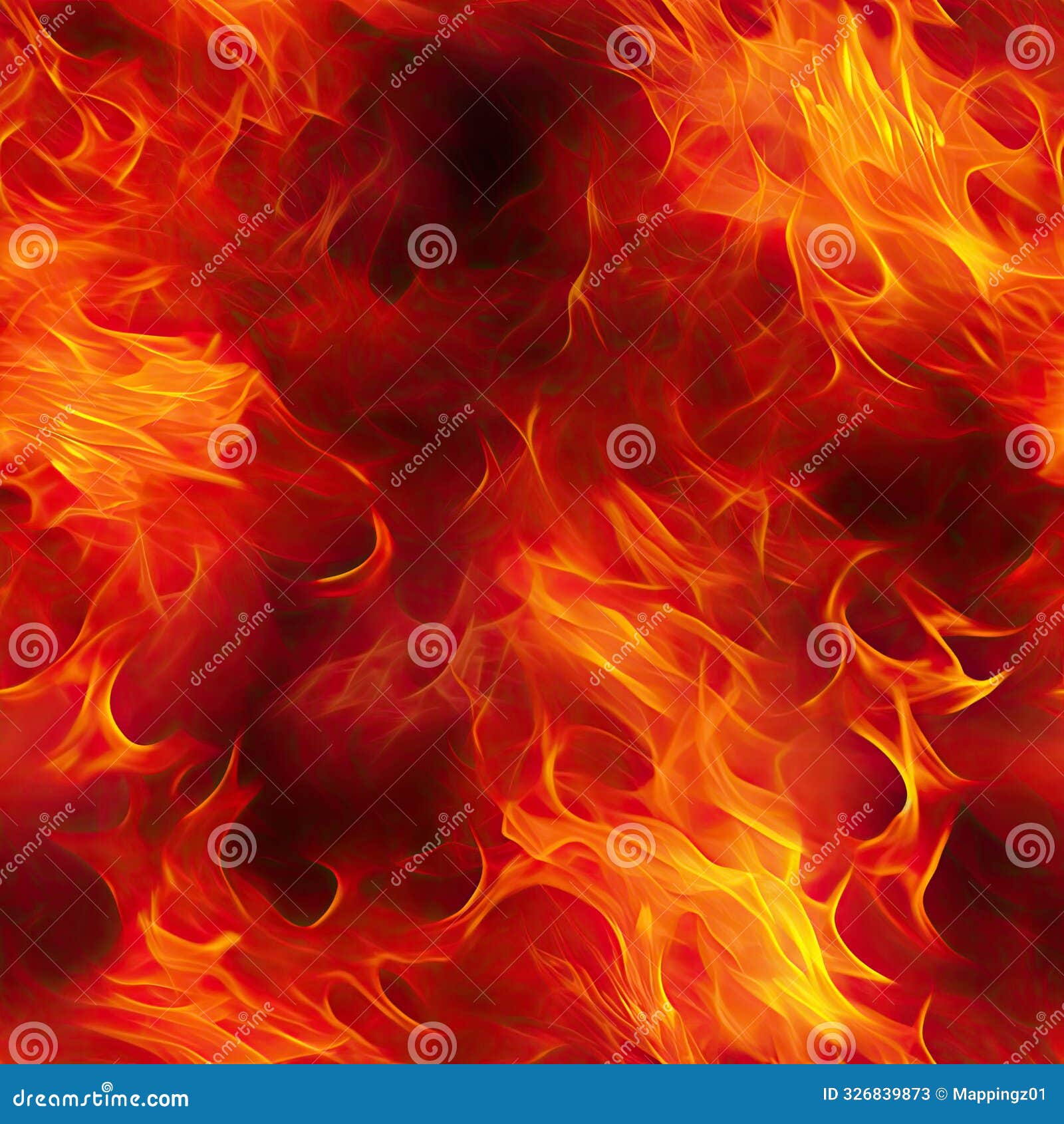 Realistic fire texture stock illustration. Illustration of depiction ...