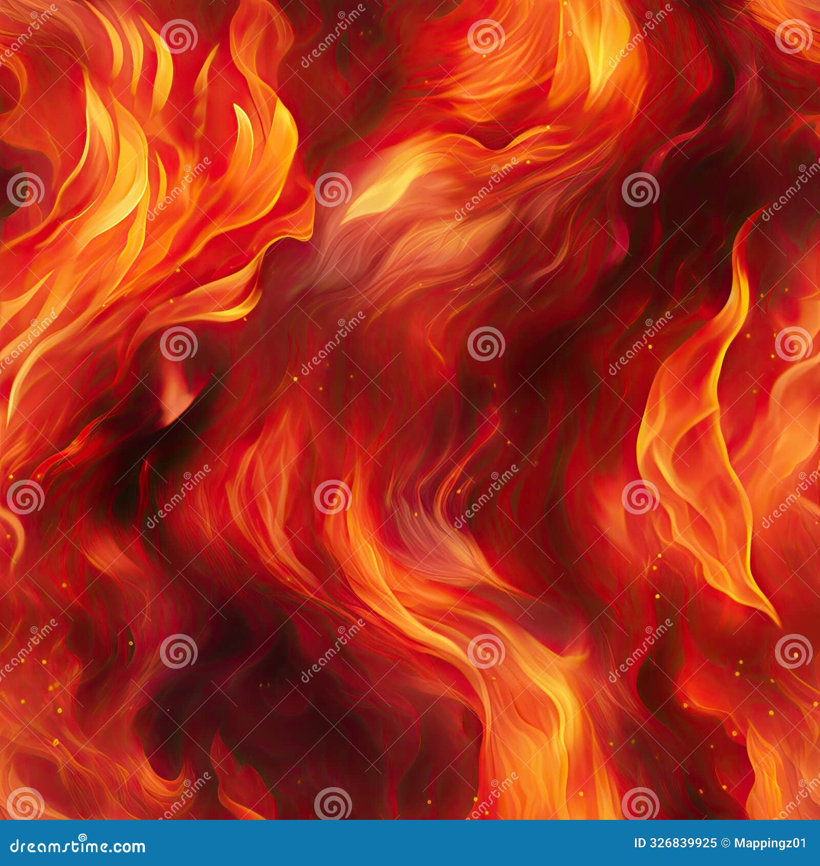 Realistic fire texture stock illustration. Illustration of effect ...