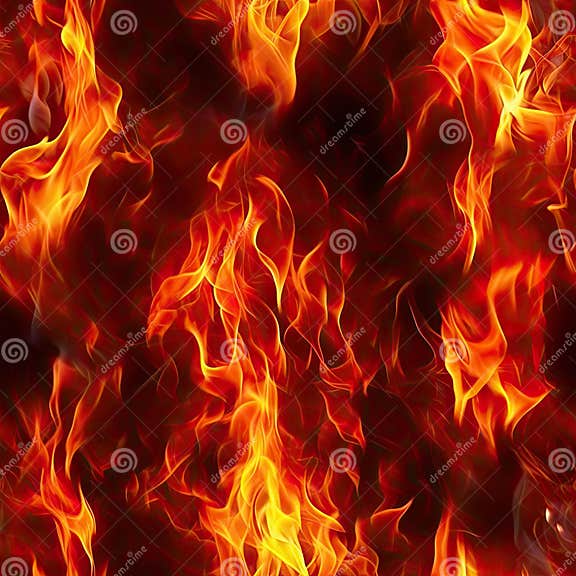 Realistic fire texture stock illustration. Illustration of ...