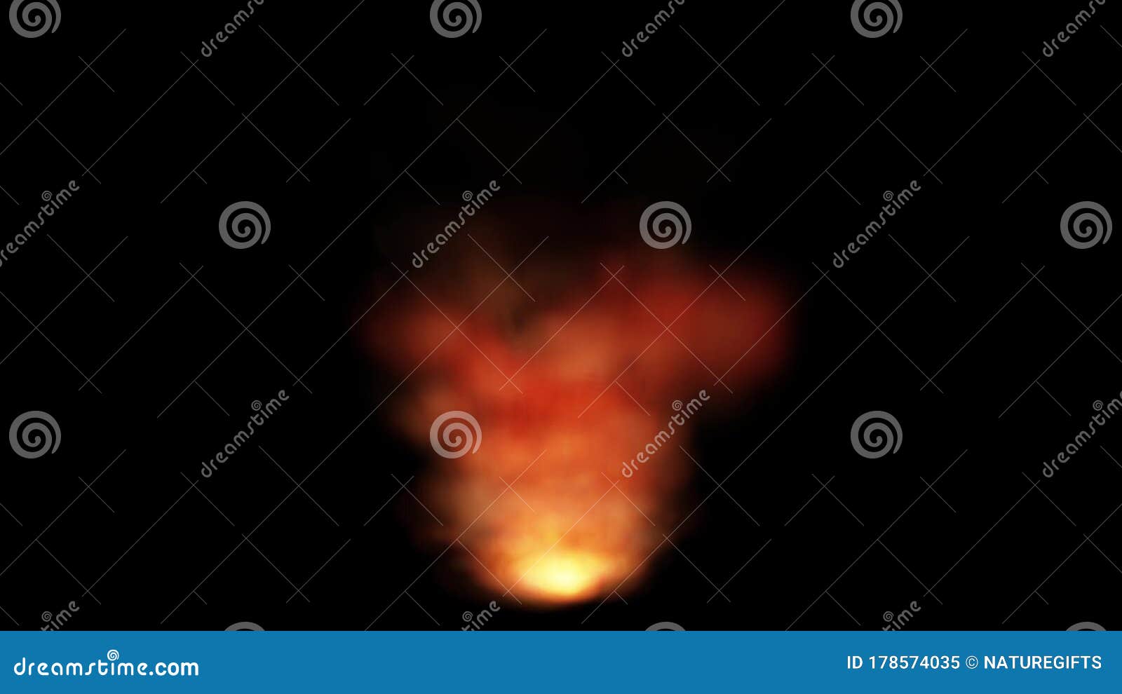 Realistic Fire Video Effect Render for Backgrounds Stock Video - Video ...