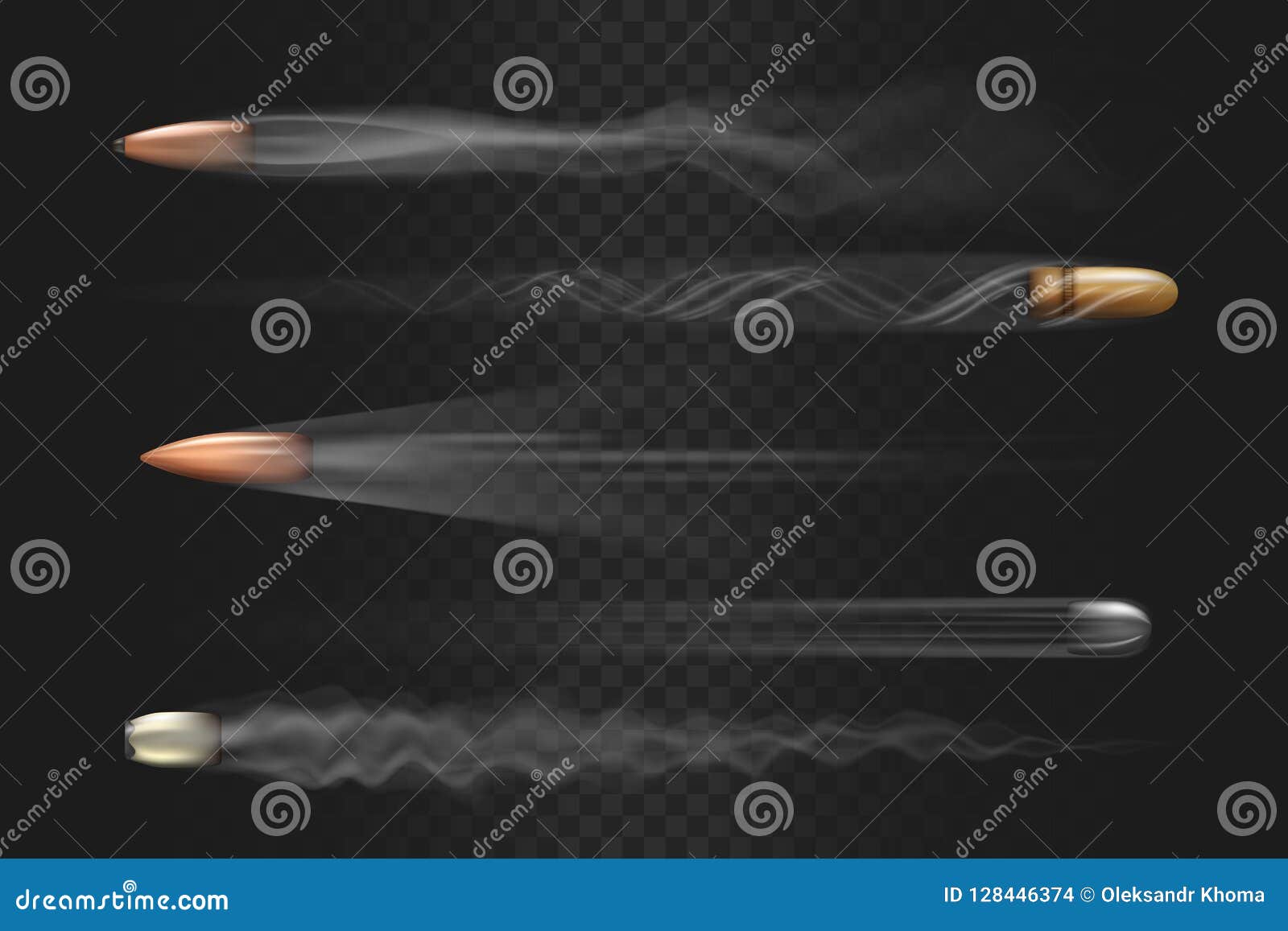 Firearm Projectiles Stock Illustrations – 29 Firearm Projectiles Stock ...