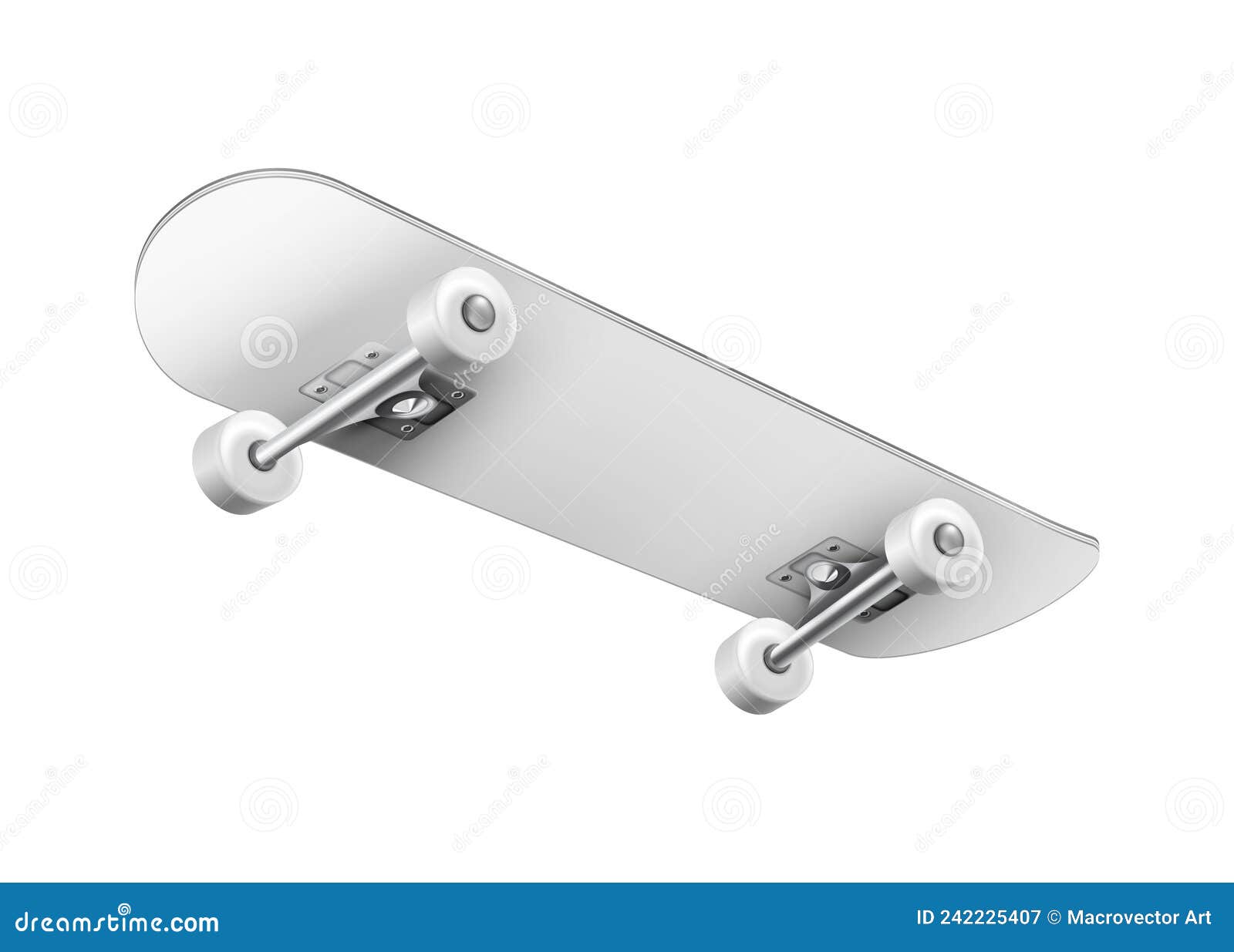 Realistic Flying Skateboard Composition Stock Vector - Illustration of ...