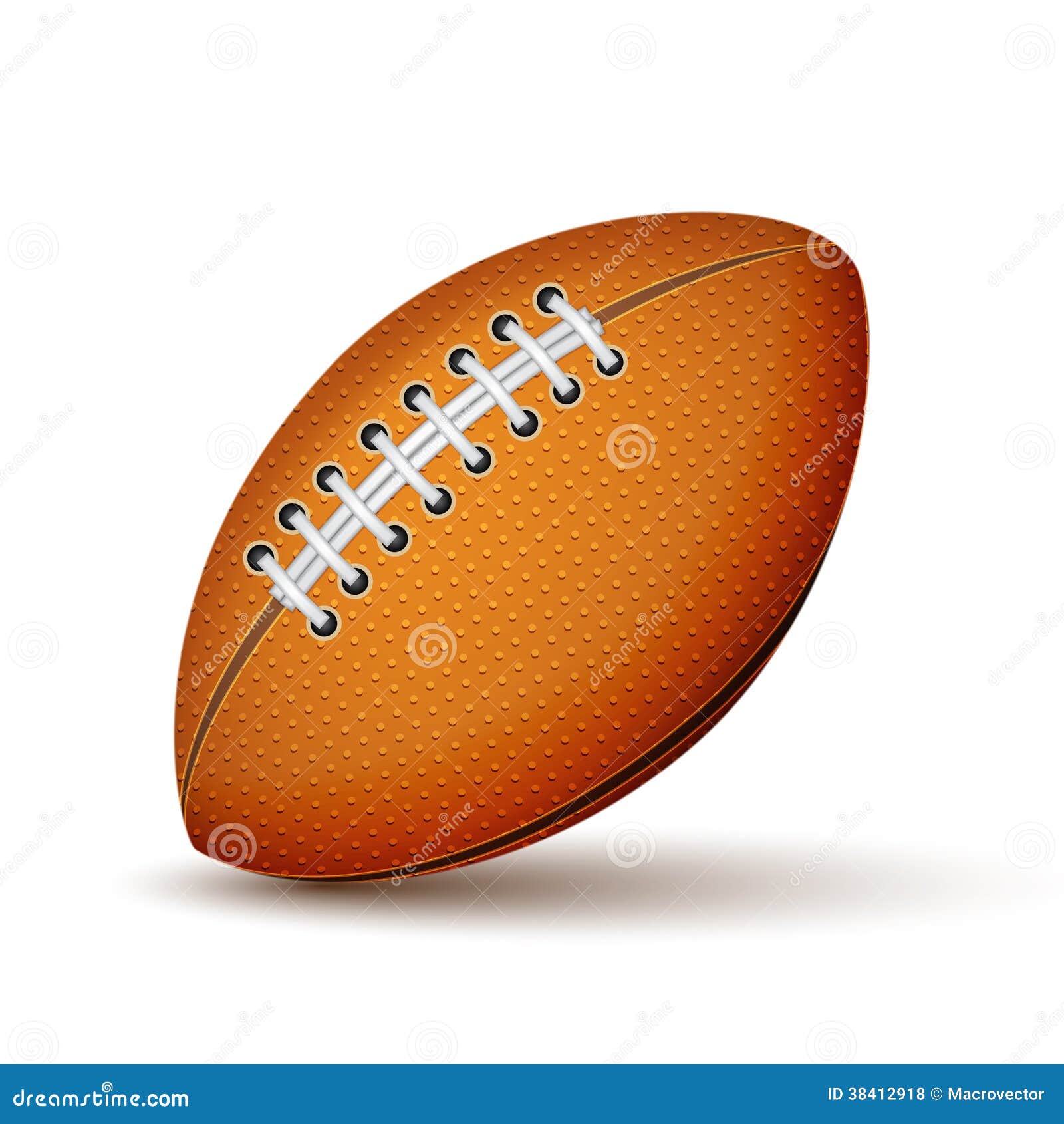 Realistic Football Illustration. Truthful Soccer Ball Vector Icon ...