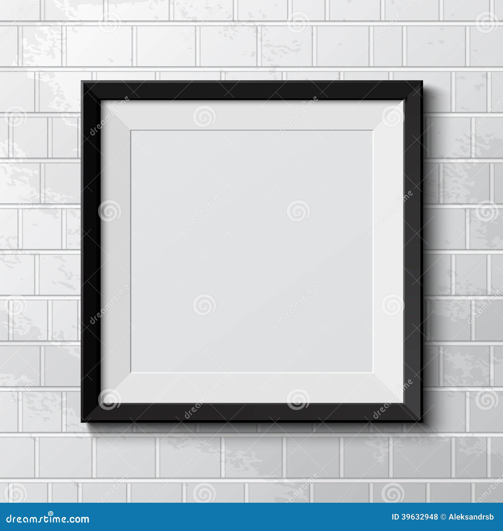 Realistic frame stock vector. Illustration of design - 39632948