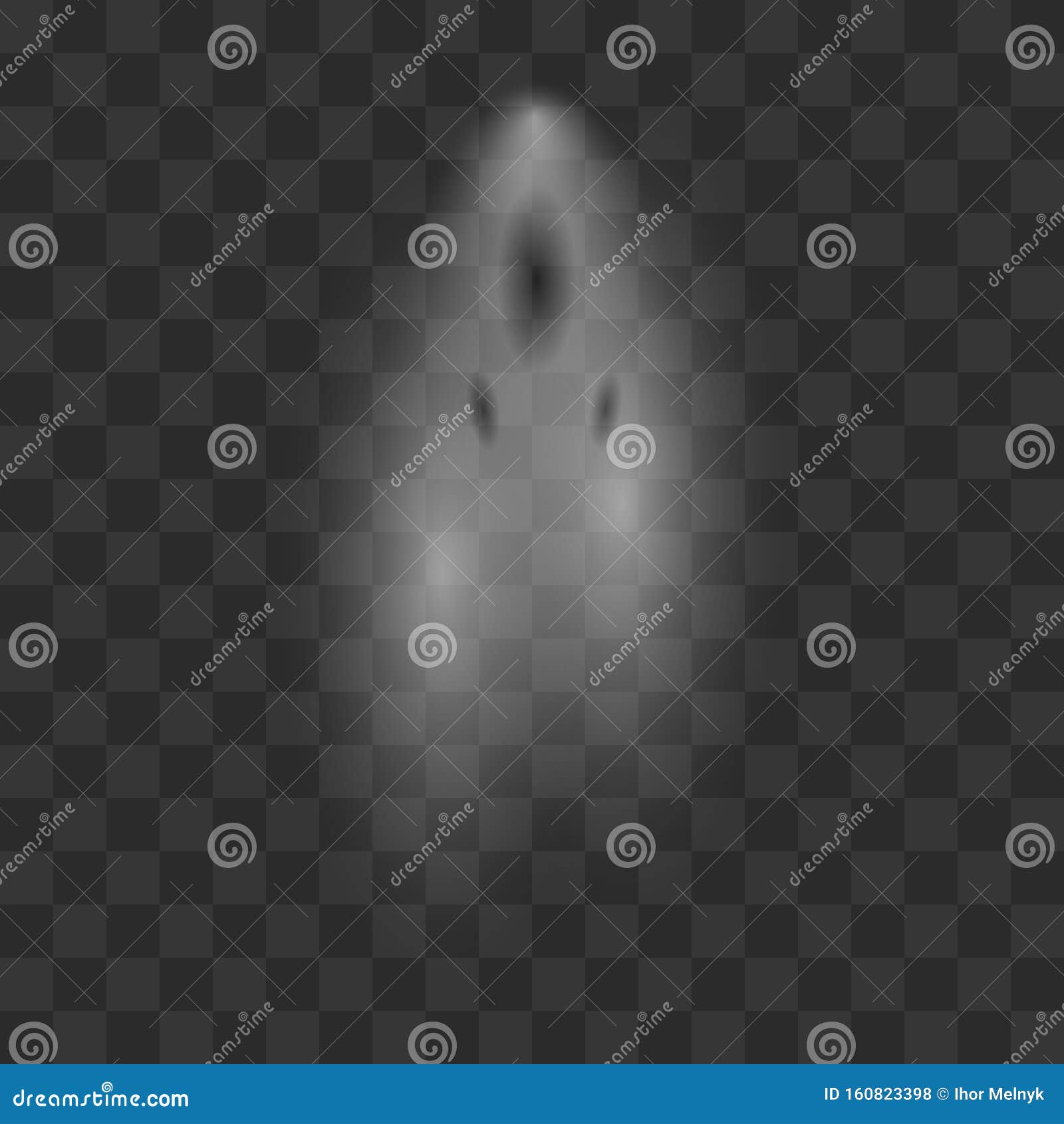 Realistic Ghost. Vector stock vector. Illustration of cute - 160823398