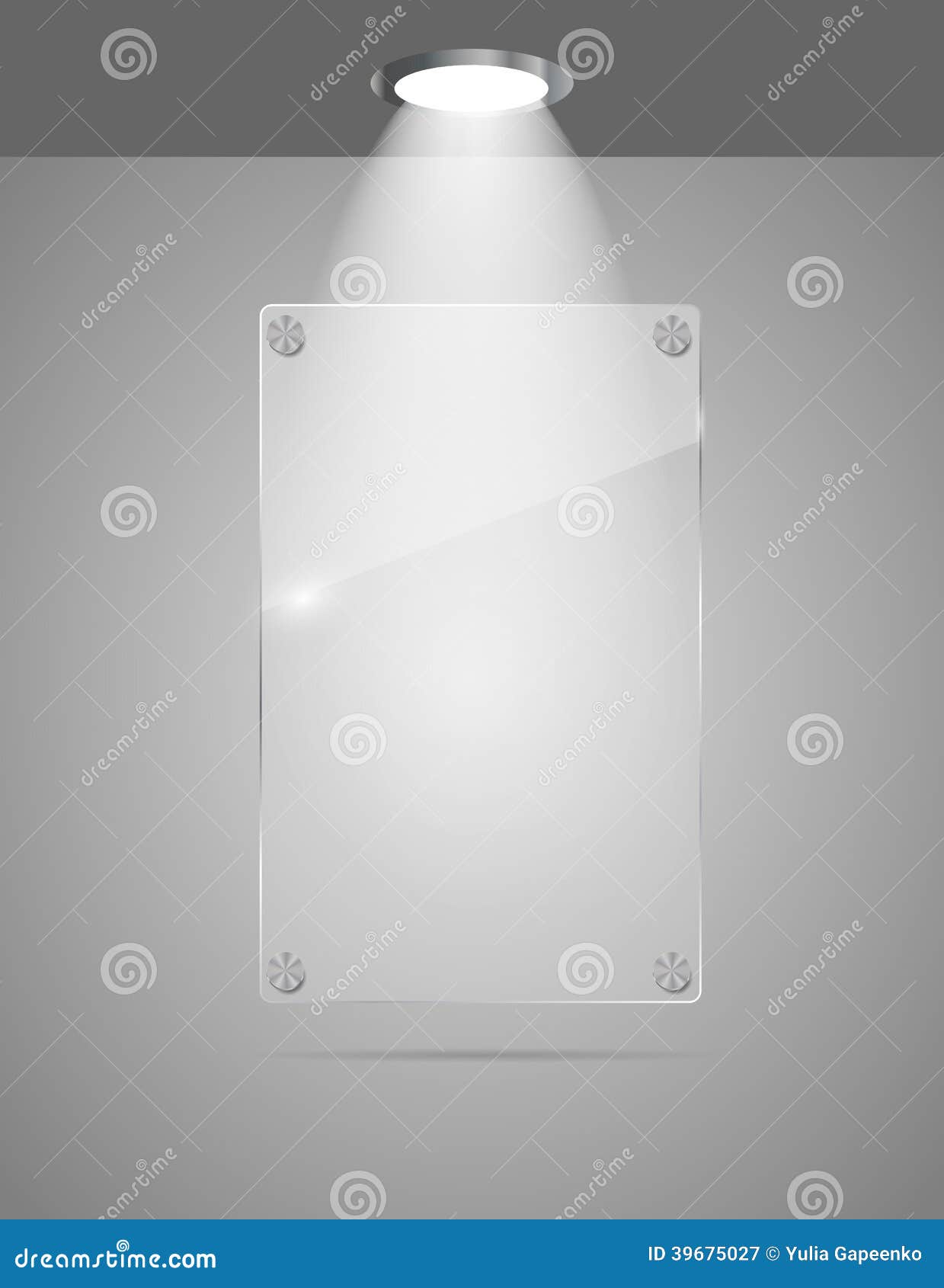 Realistic Glass Frames. Vector Illustration Stock Vector - Illustration ...