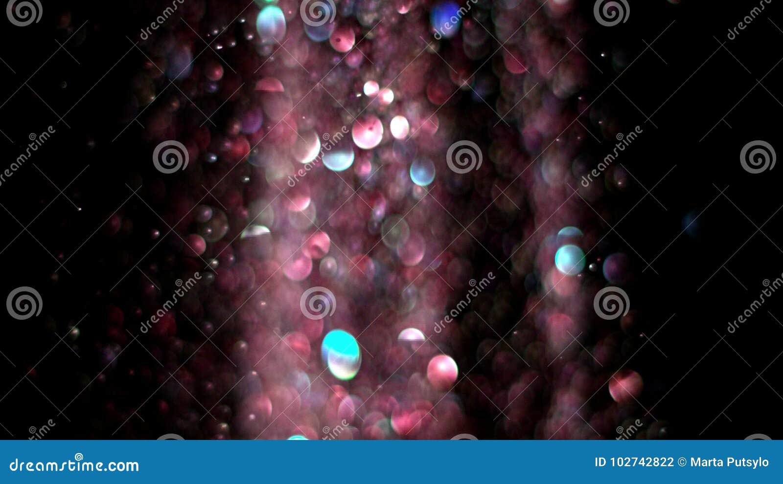 Realistic Glitter Exploding on Black Background. Stock Photo - Image of ...