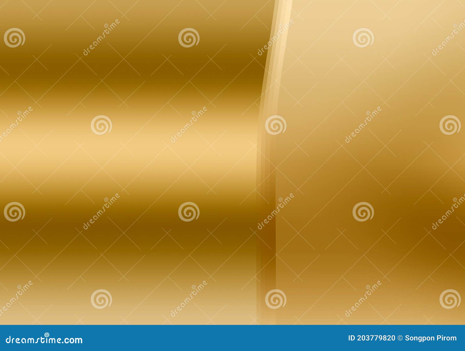 Realistic Gold Gradient Texture Stock Illustration - Illustration of ...