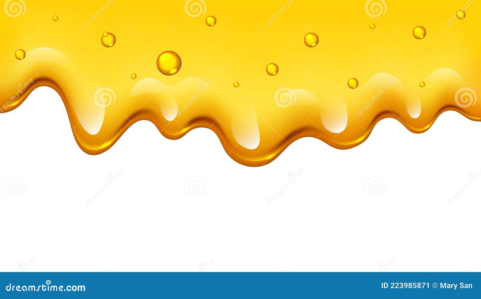 Golden Dripping Liquid Paint Texture On Black Background Royalty-Free ...