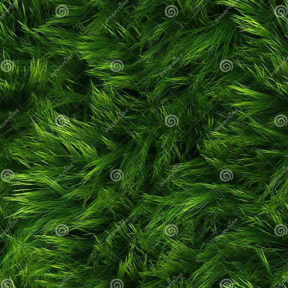 Realistic Grass Texture Background Stock Illustration - Illustration of ...