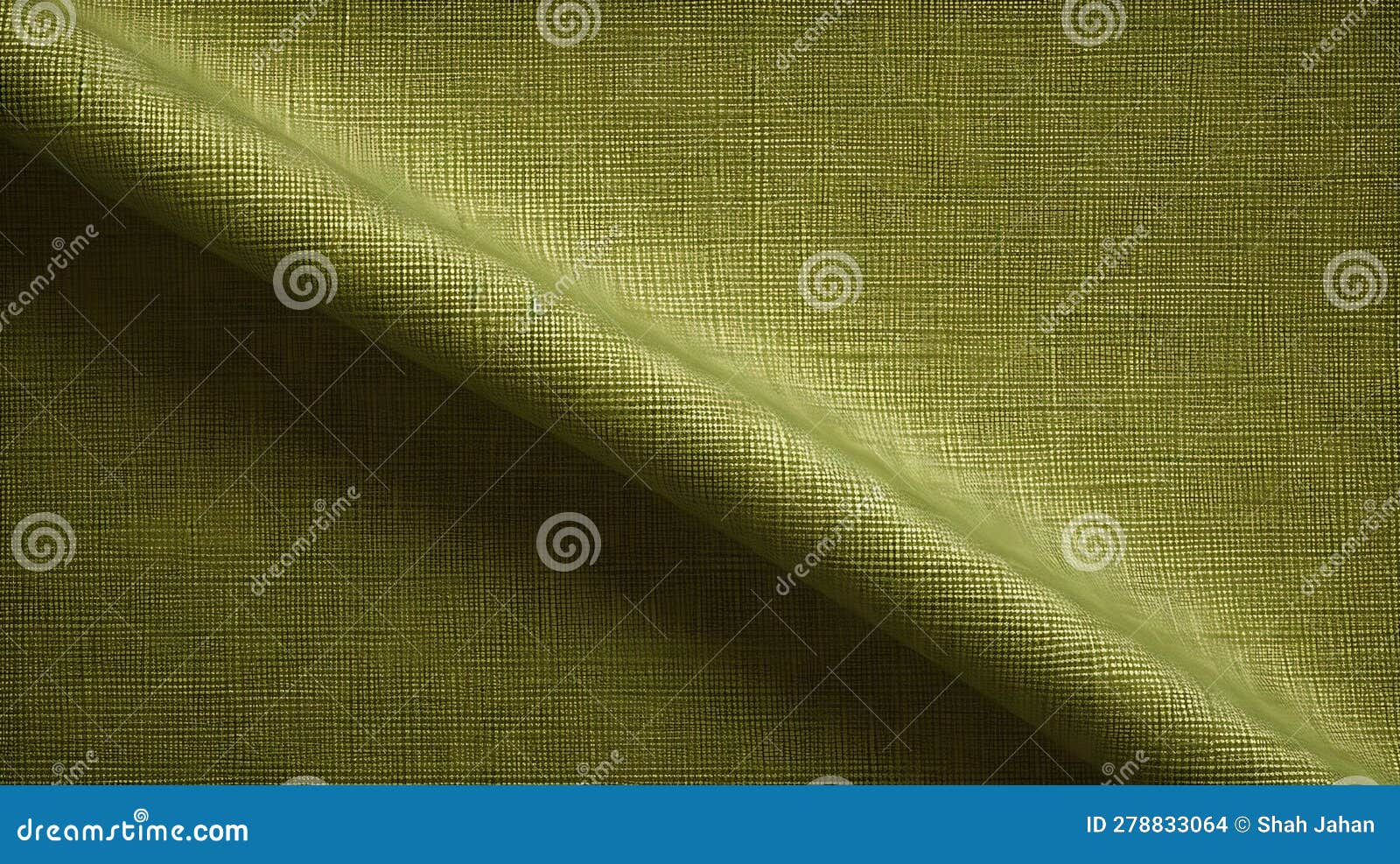 Realistic Green Color Hemp Fabric Texture Stock Illustration ...