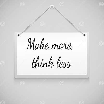 Realistic Hanging Advertisement Canvas Stock Vector - Illustration of ...