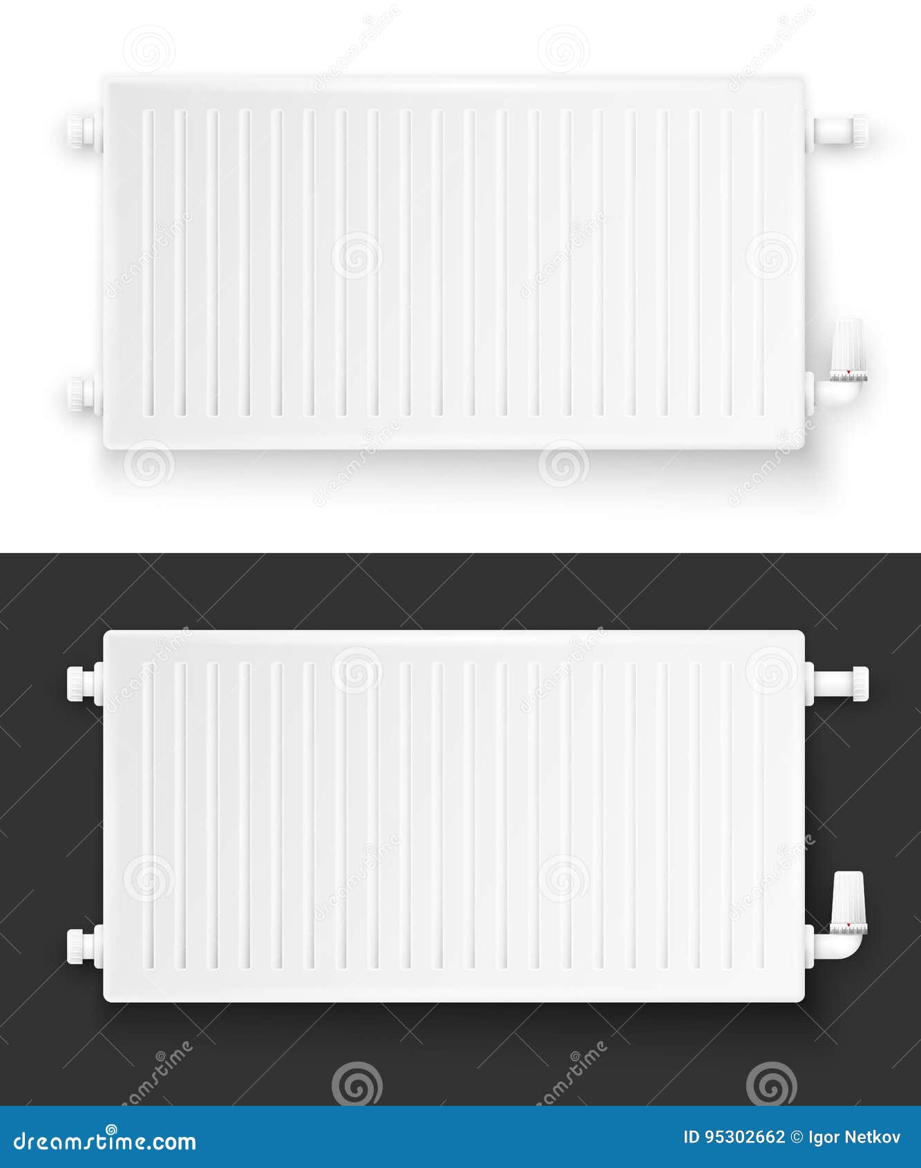 Realistic Radiator Illustration Cartoon Vector | CartoonDealer.com ...