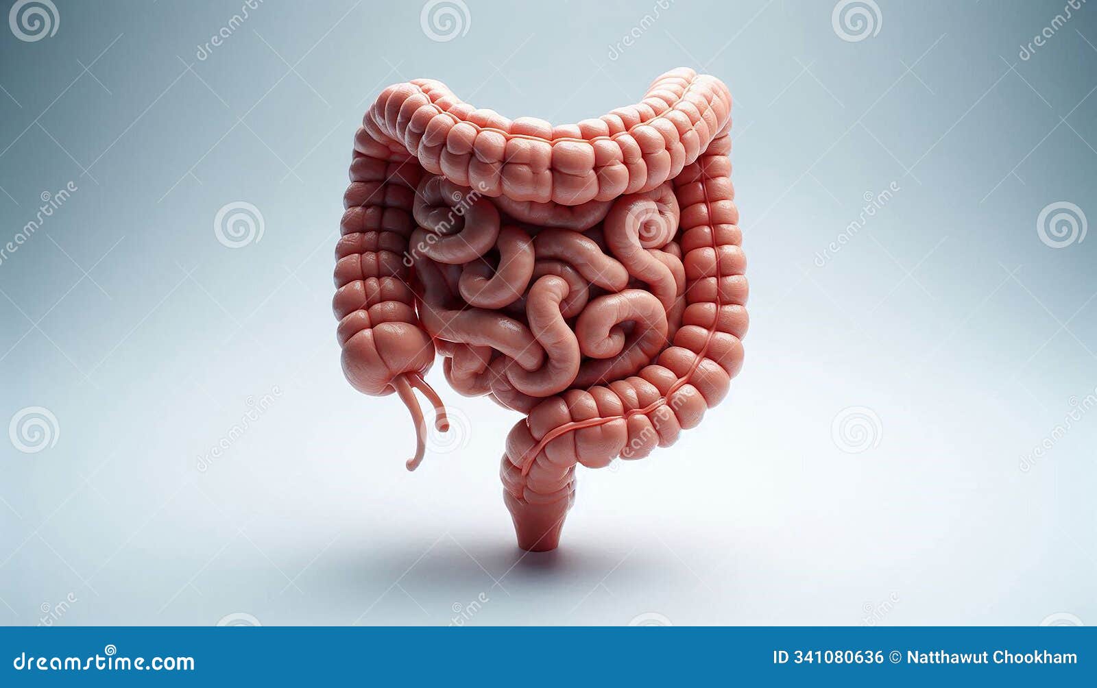 Realistic Human Digestive System Model Royalty-Free Stock Image ...