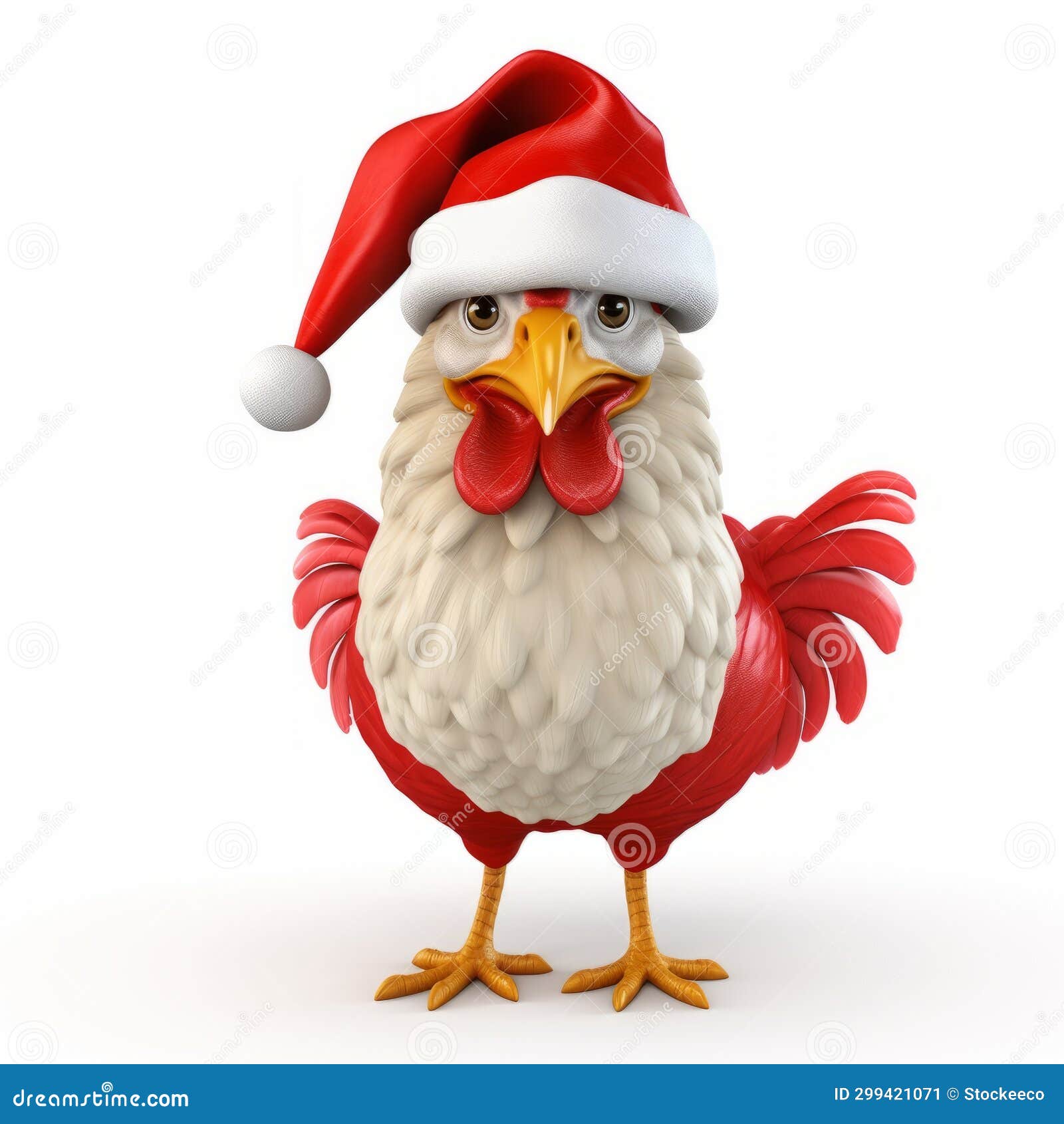 Controversial Hyper-realistic Chicken in Santa Hat: a Raw and Clever ...